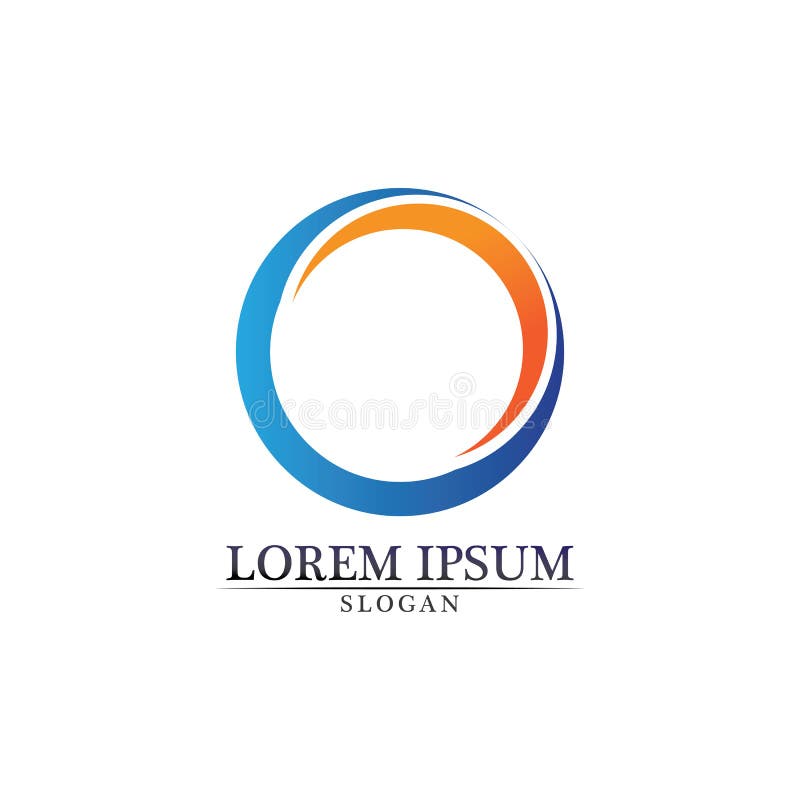 Technology Circle Logo and Symbols Vector Design Stock Illustration ...