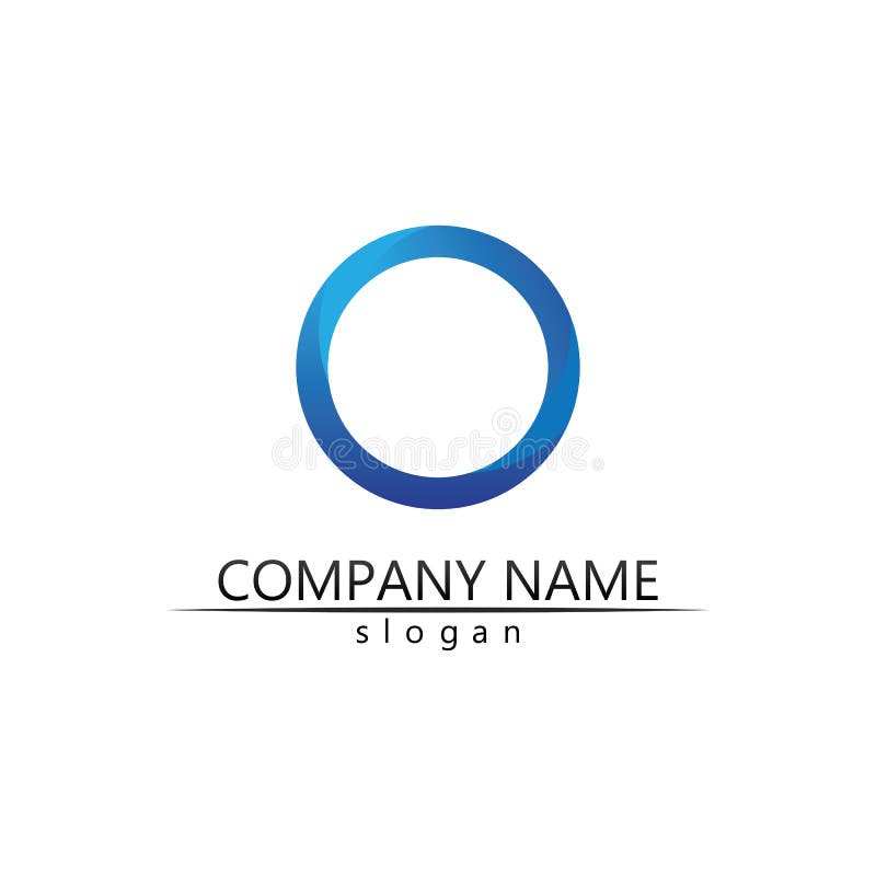 Technology Circle Logo and Symbols Vector Stock Vector - Illustration ...