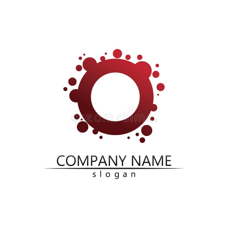 Technology Circle Logo and Symbols Vector Stock Vector - Illustration ...