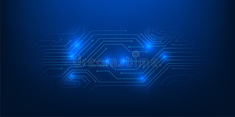Technology Circuit Data Connection Lines Background, High Speed ...