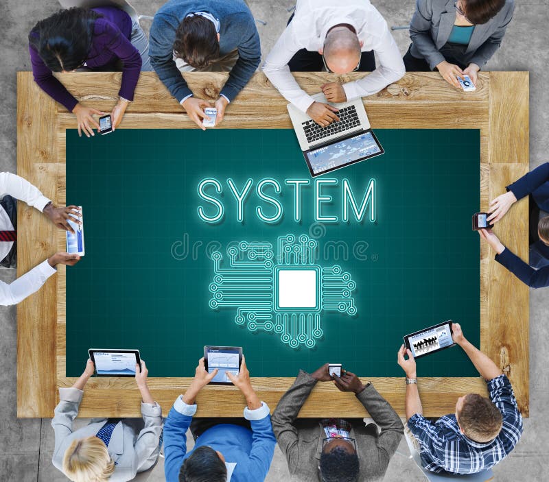 Technology Circuit Processor Innovation Network Concept Stock Image ...