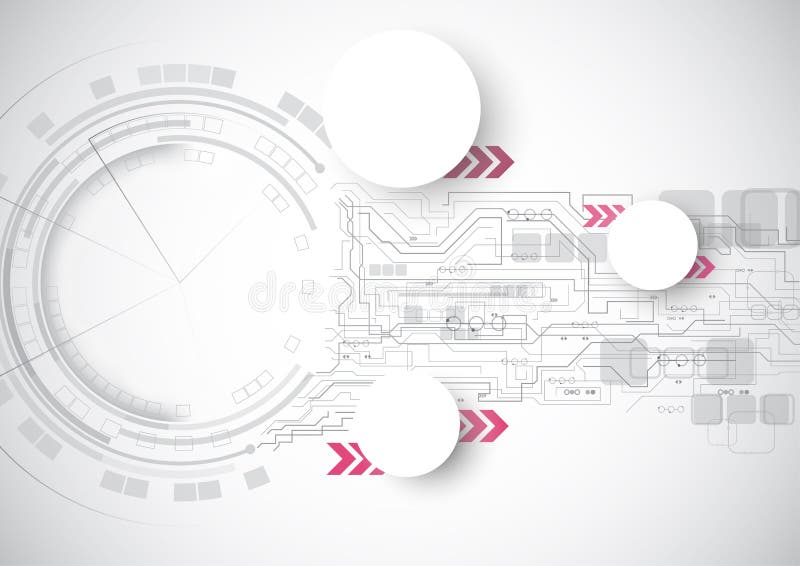 Technology Circuit Speed Background Stock Vector - Illustration of ...