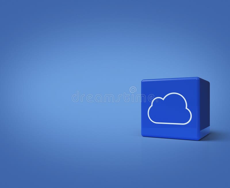 Technology Cloud Computing Concept Stock Illustration - Illustration of ...
