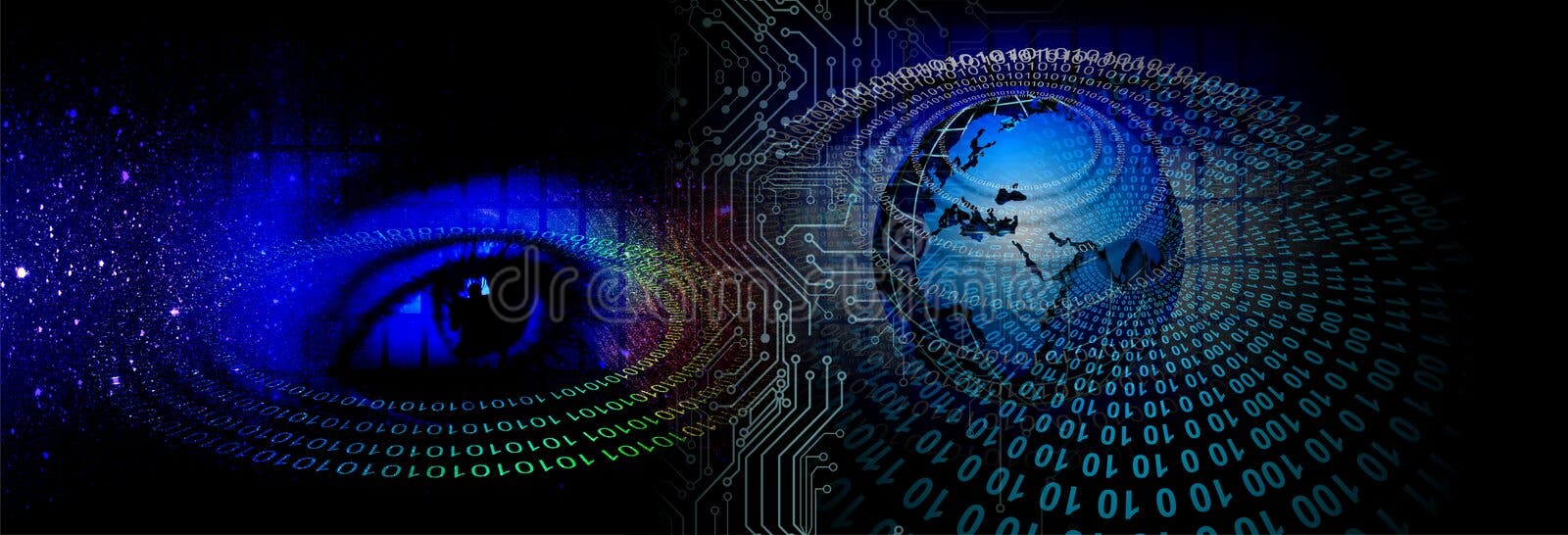 Technology Cogs Globe Background.artificial Intelligence Virtual ...