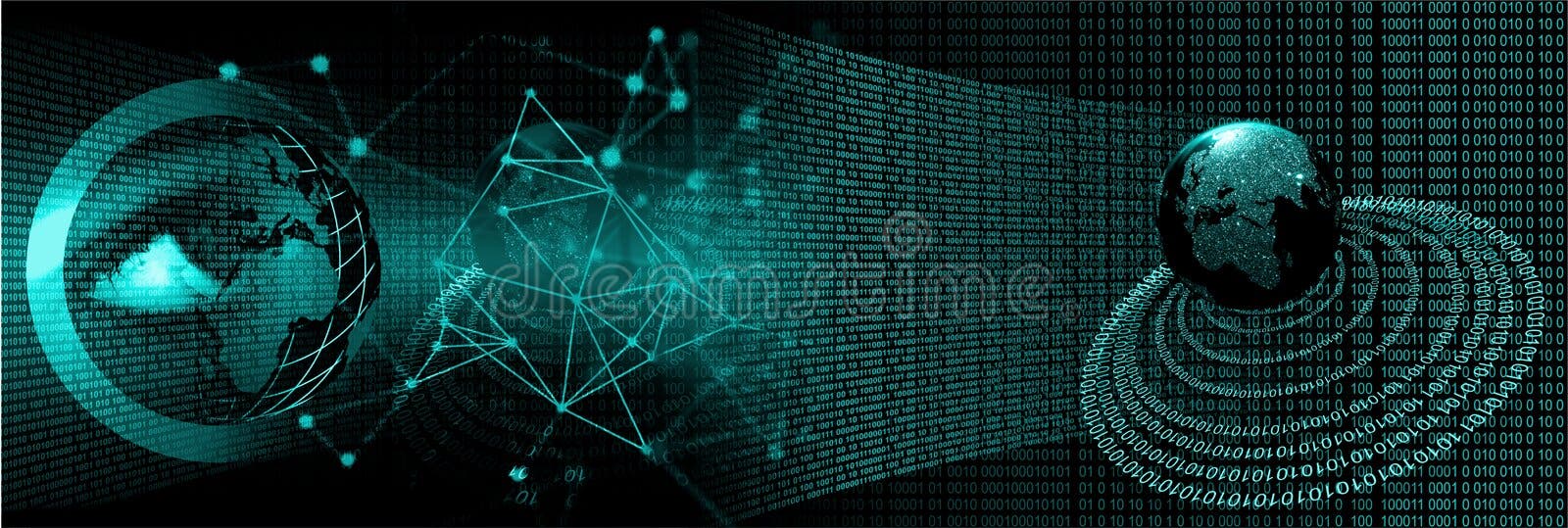 Technology Cogs Globe Background.artificial Intelligence Virtual ...