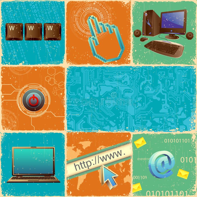 Website Header Navigation Bar 1000 Pixels Wide. Stock Vector ...