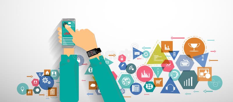 Technology Communicate - Creativity Design Modern Think Idea and ...