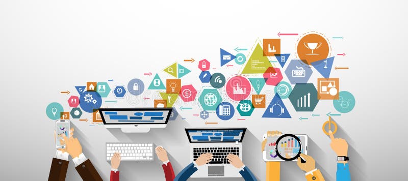 Technology Communicate - Creativity Design Modern Think Idea and ...