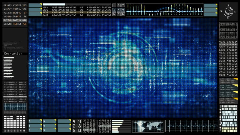 Technology Communication and Connection with Futuristic User Interface ...