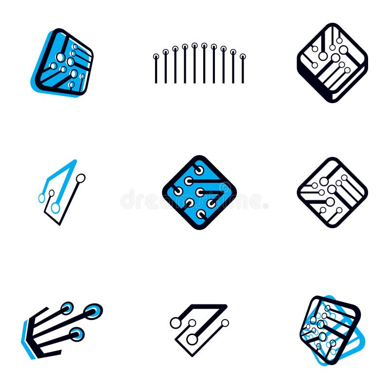 Microprocessor Logos Stock Illustrations – 43 Microprocessor Logos ...