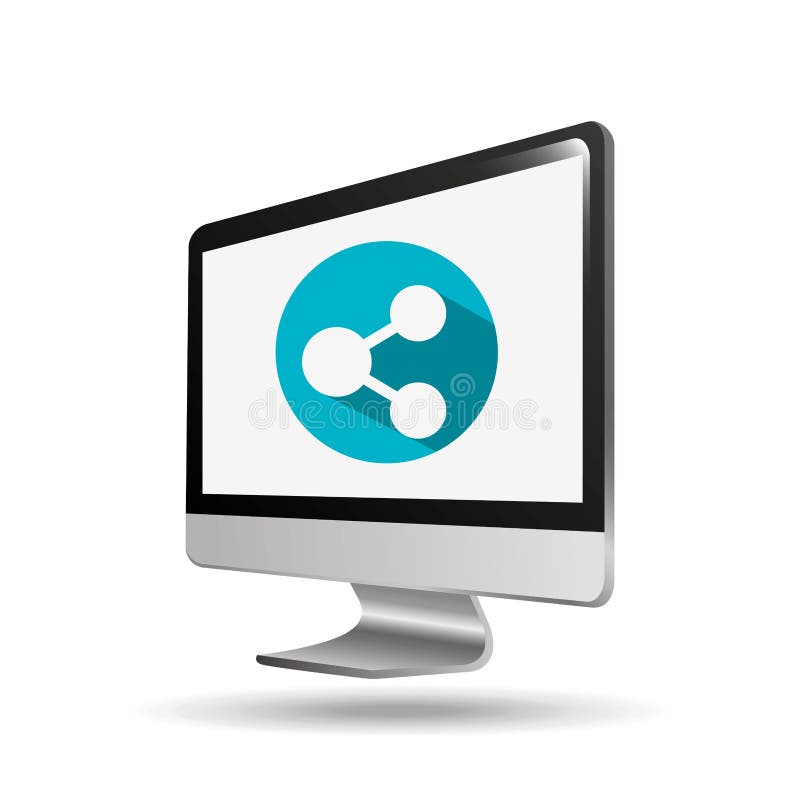 Technology Communication Icon Stock Illustration - Illustration of ...