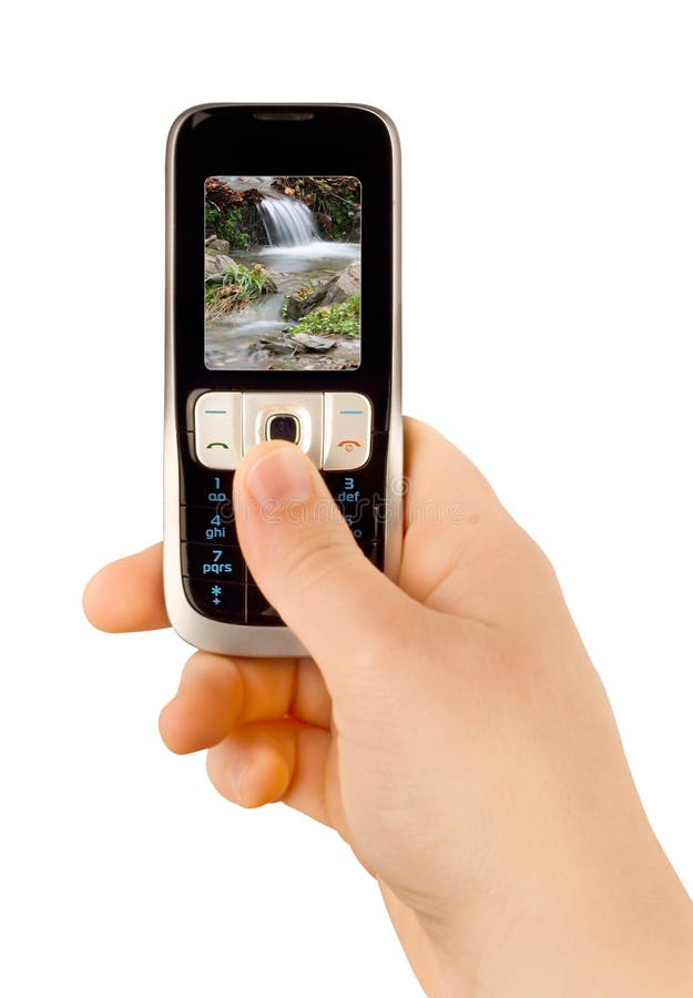 Technology Communication Phone Stock Photo - Image of isolated, call ...