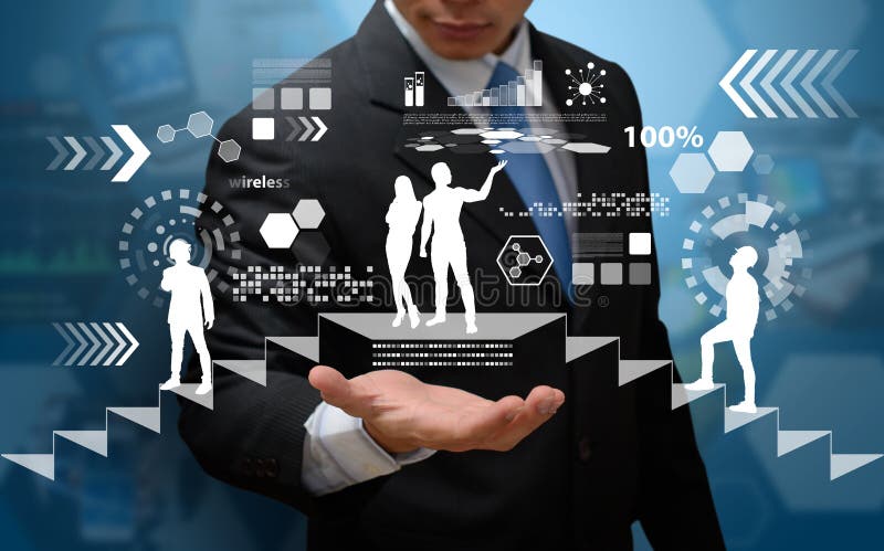 It Technology Computer Background Stock Image - Image of electronic ...