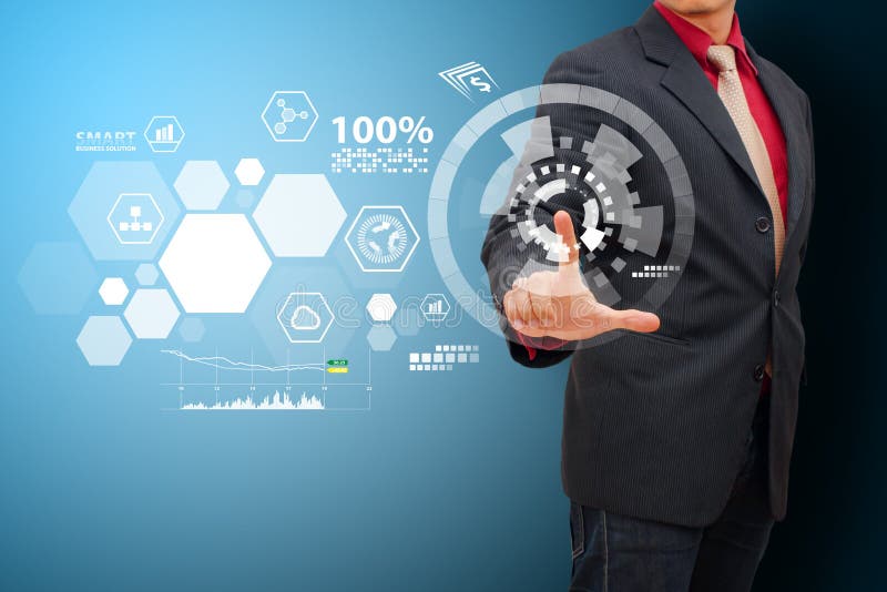 It Technology Computer Background Stock Image - Image of partners ...