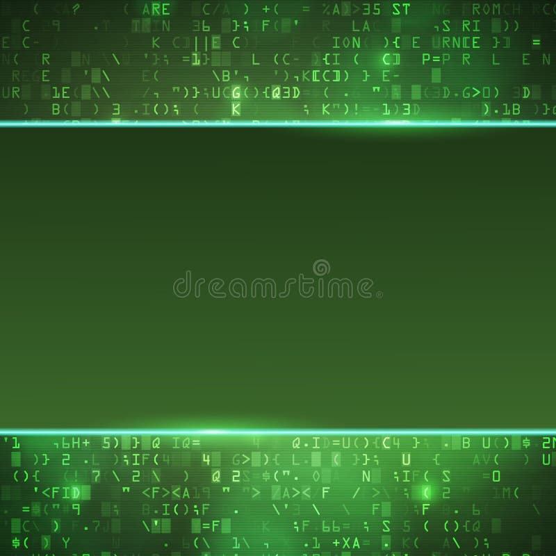 Technology Computer Digital Data Code Background Stock Vector - Illustration of background ...