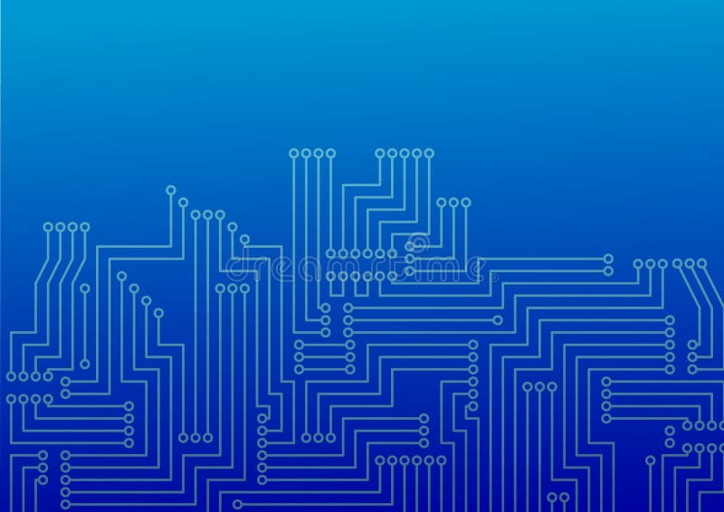 Technology, Computers and Internet Abstract Background with Curcuit ...