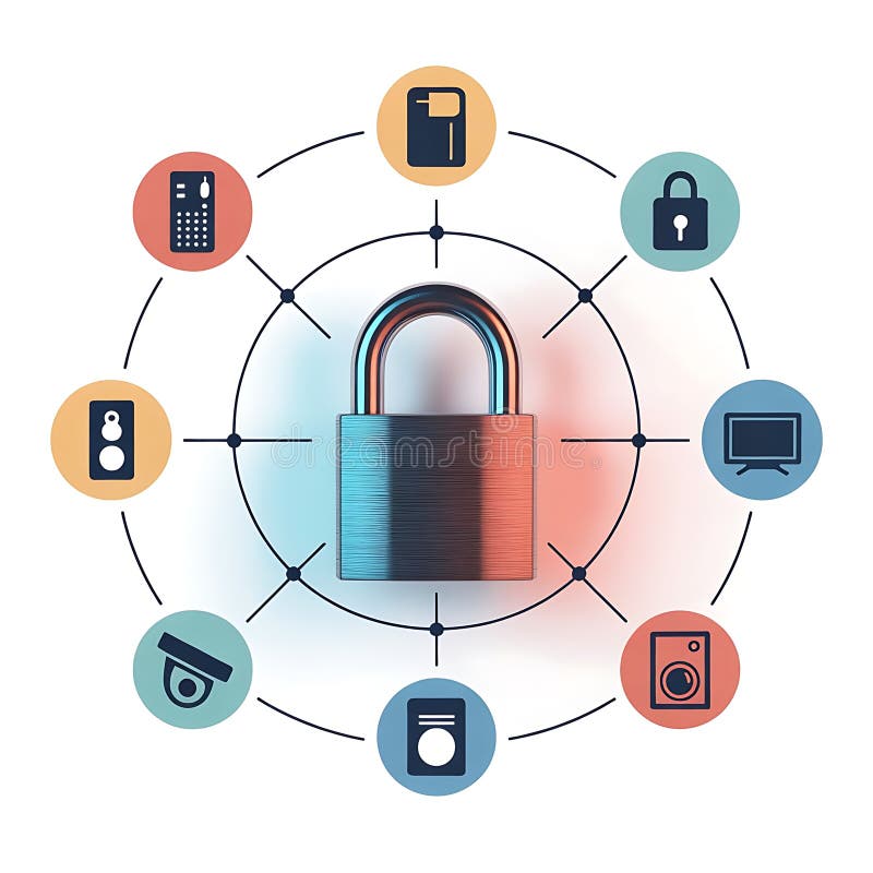 Smart Appliance Connectivity and Lock System Infographic for Cyber ...
