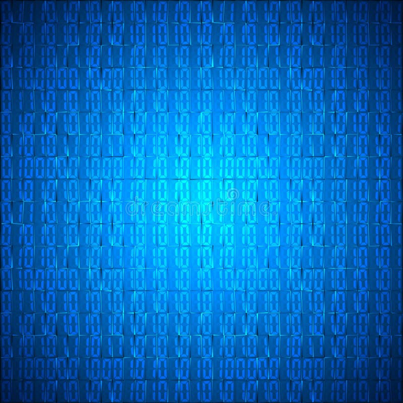 Technology Concept Hex Code Digital Background Stock Vector ...