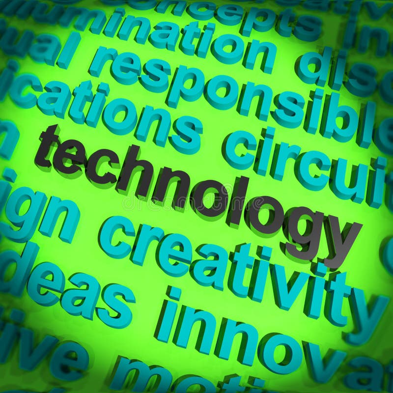 Technology Concept Icon Means Using Advanced Science for Innovation ...