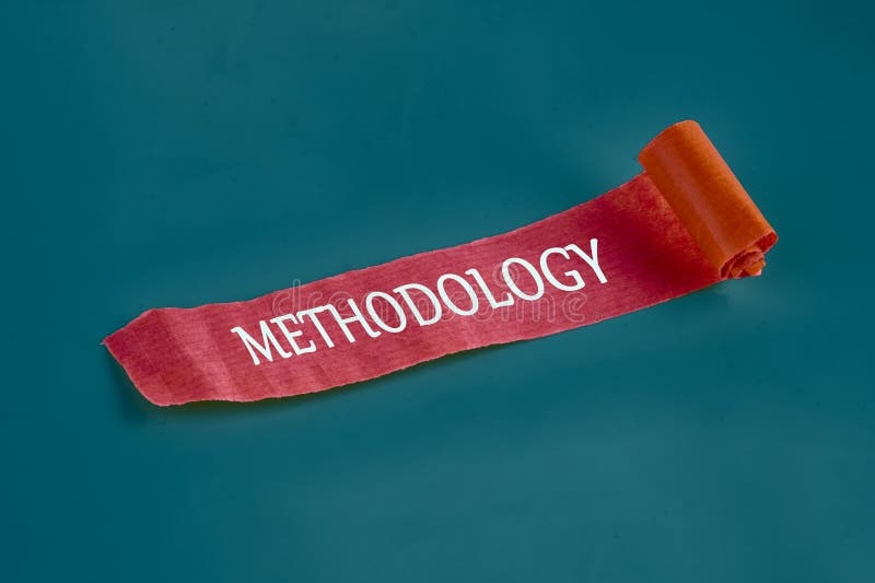 Technology Concept. METHODOLOGY Written on an Unfolded Piece of Paper ...