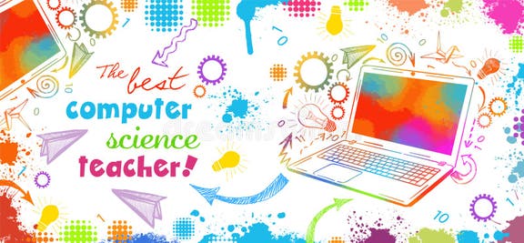 Technology Concept. Programming Web Banner. the Best Teacher of ...