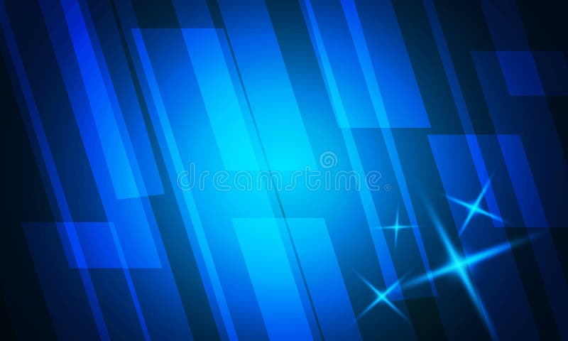 Technology Concept. Stripes Lines with Blue Light, Speed and Motion ...