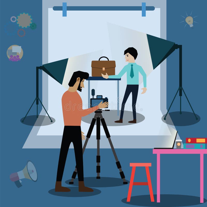 Technology Concept,used Video To Present Product,Video Presentation ...