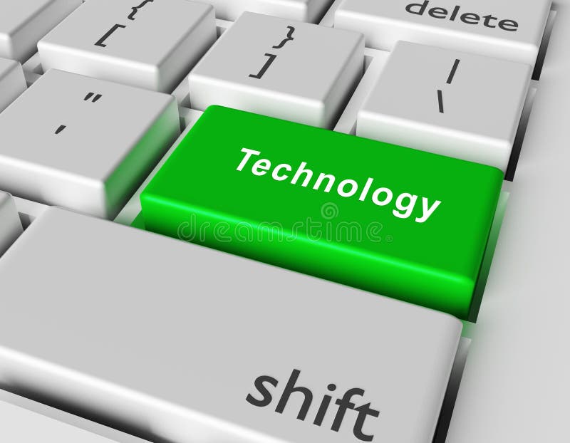 Technology Concept. Word Technology on Button of Computer Keyboard ... Technology Concept. Word Technology on Button of Computer Keyboard ...