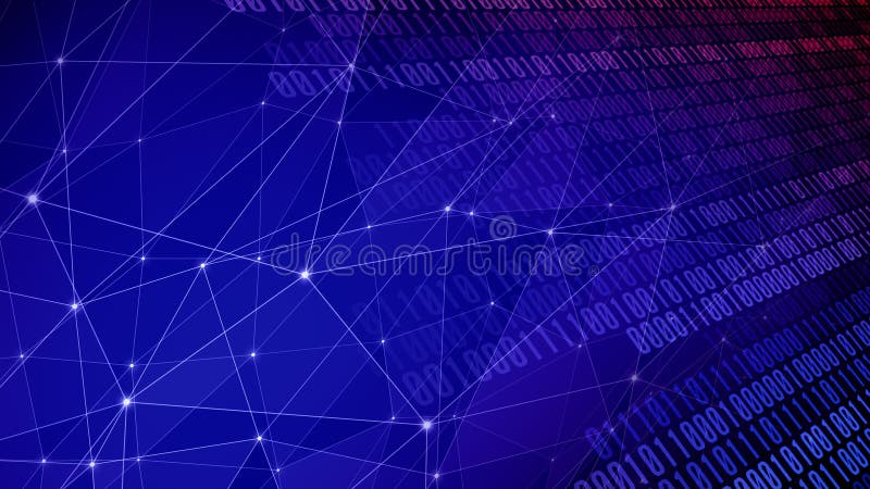 Technology Connected Binary Lines Exploring Abstract Concept Of Binary Code And Ai Background In 4108