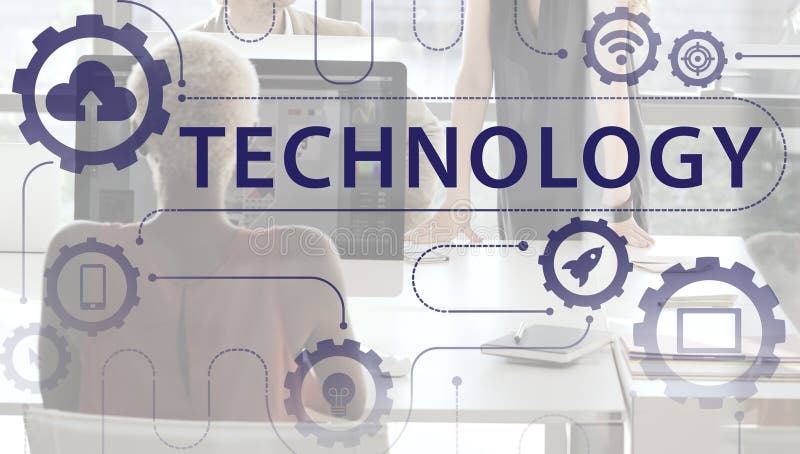 Technology Connecting Cloud Network Concept Stock Image - Image of ...