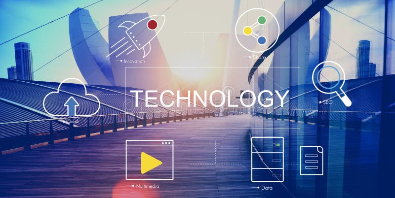 Technology Connecting People Around the World Stock Photo - Image of ...