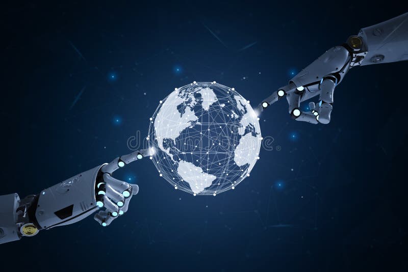 Technology Connection Concept Stock Illustration - Illustration of ...