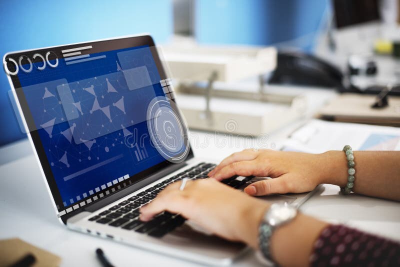 Technology Connection Innovation Internet Communication Concept Stock ...