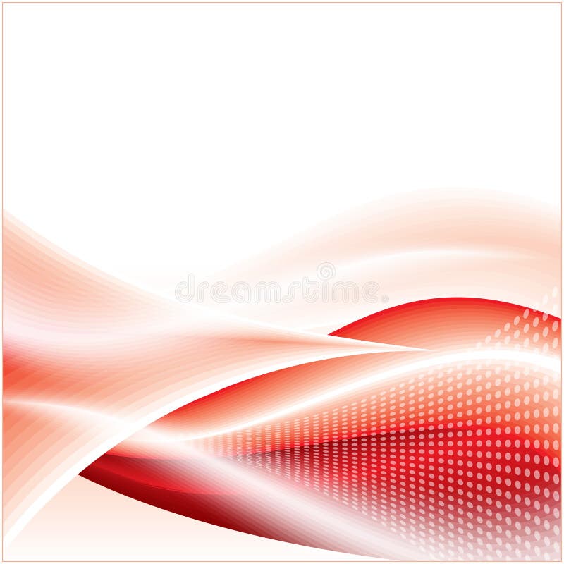 Technology Connection with Red Color Stock Vector - Illustration of ...