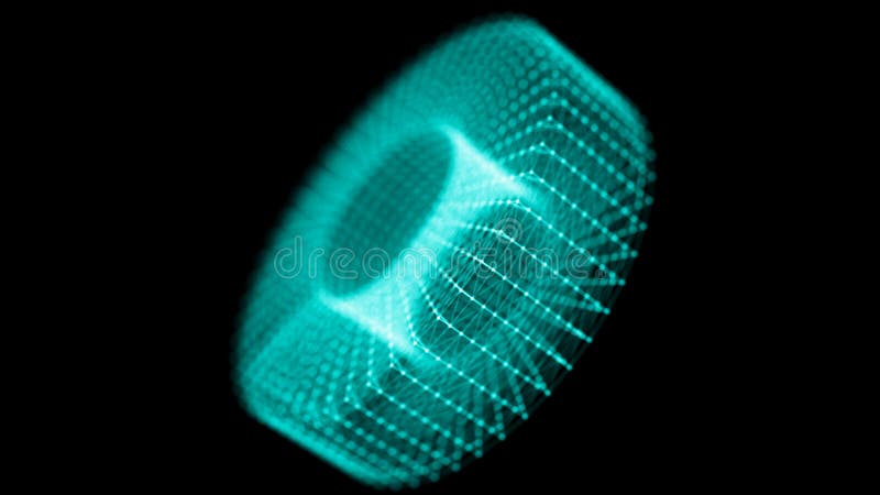 Technology Connection Structure. 3d Rendering of Twist Form. Technology Background. Ai Element ...