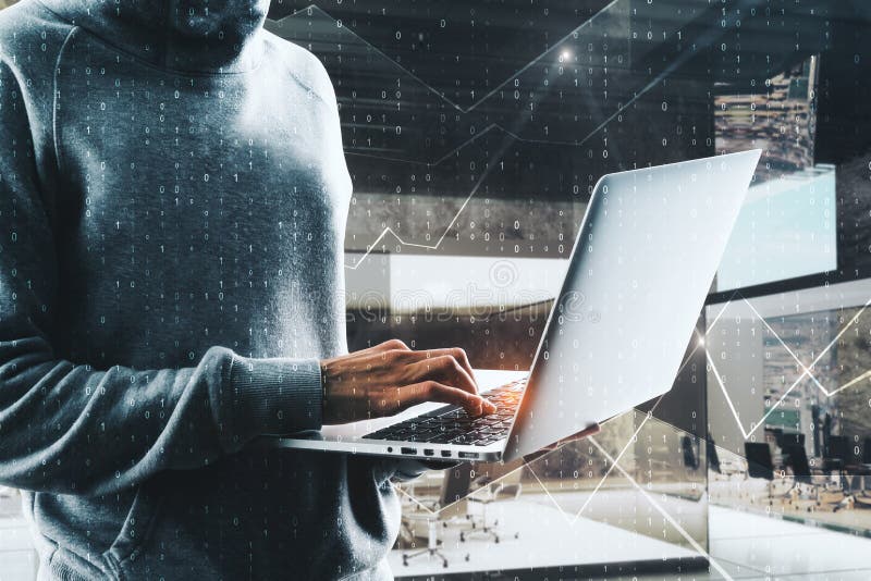 Criminal and Technology Concept Stock Image - Image of innovation ...