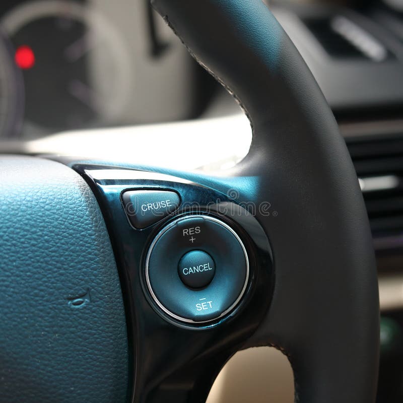 Technology Cruise Control Panel Mode of Functional Drive Stock Image ...