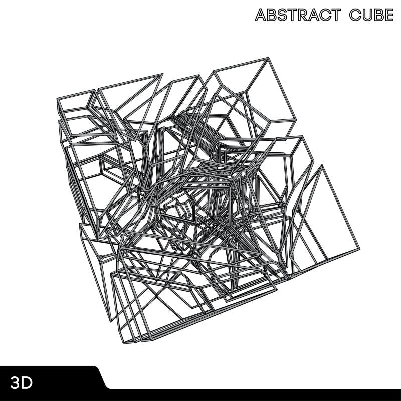 Cube Shatter Design Stock Illustrations – 275 Cube Shatter Design Stock ...