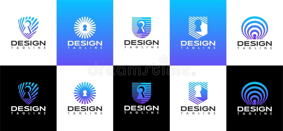 Security Logo Set Stock Illustrations – 61,801 Security Logo Set Stock ...