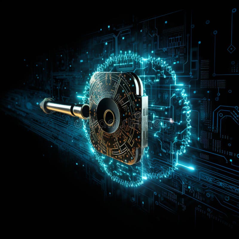 Cybersecurity Lock Logo Stock Illustrations – 964 Cybersecurity Lock ...