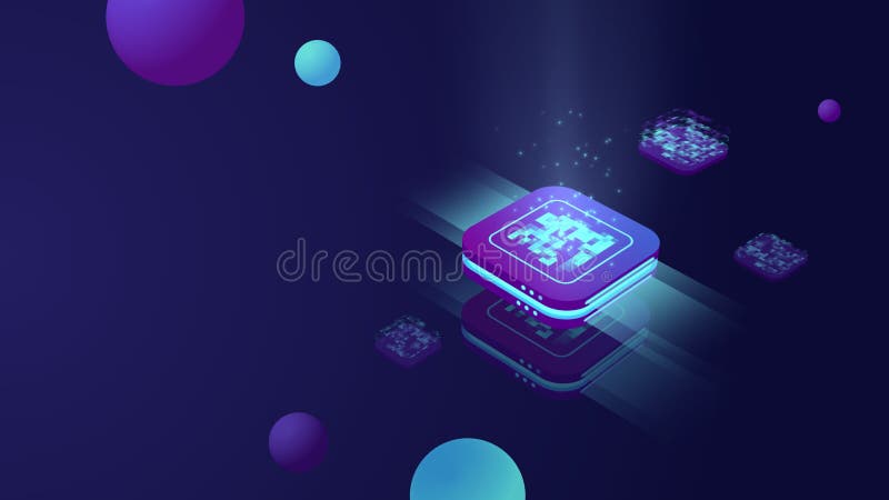 Technology and Data Animated Background Stock Video - Video of ...