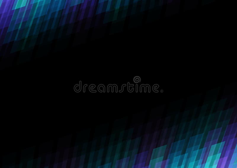 Dark Blue Pixel Bar Border Abstract Background Stock Vector ...
