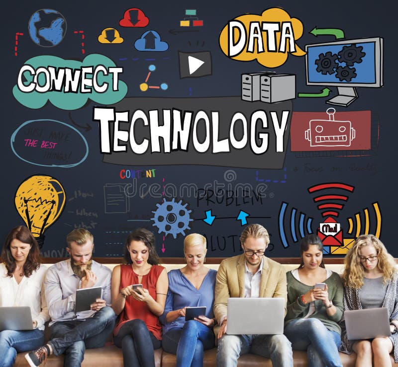Technology Digital Innovation Internet Science Concept Stock Image ...