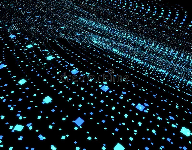 Technology Data Transmission, Abstract Art Graphics, Big Data and 5G ...