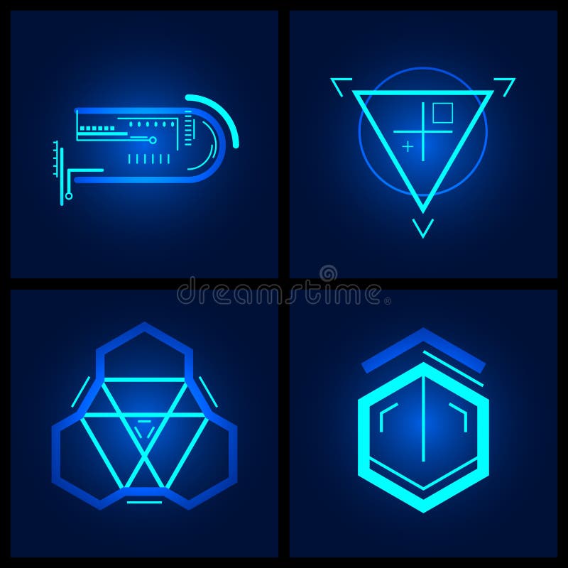 Technology design element. stock vector. Illustration of element ...