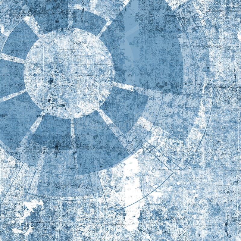 Technology Design With Texture And Tech And Grunge Stock Illustration ...