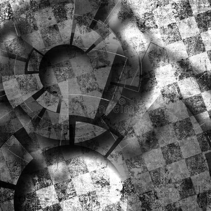 Technology Design with Texture and Tech and Grunge Elements Stock ...