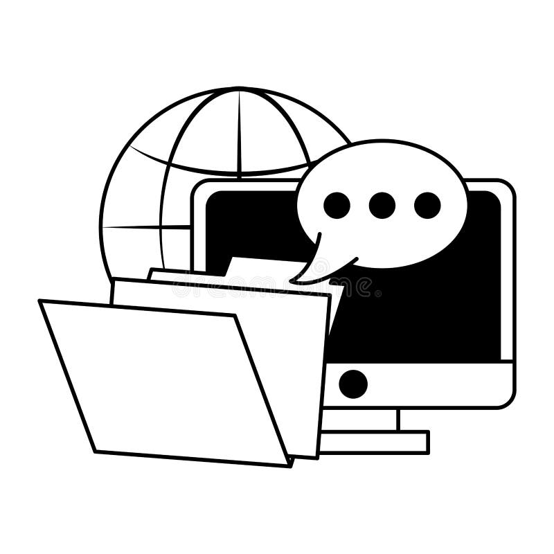 Technology device cartoon stock vector. Illustration of element - 156496667