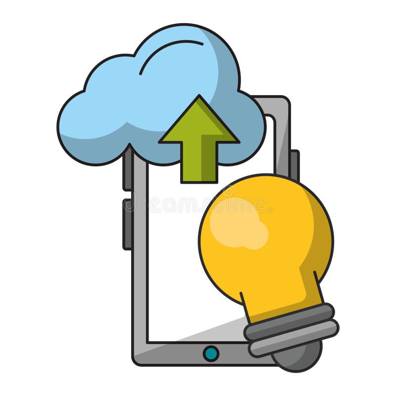 Technology device cartoon stock vector. Illustration of business ...