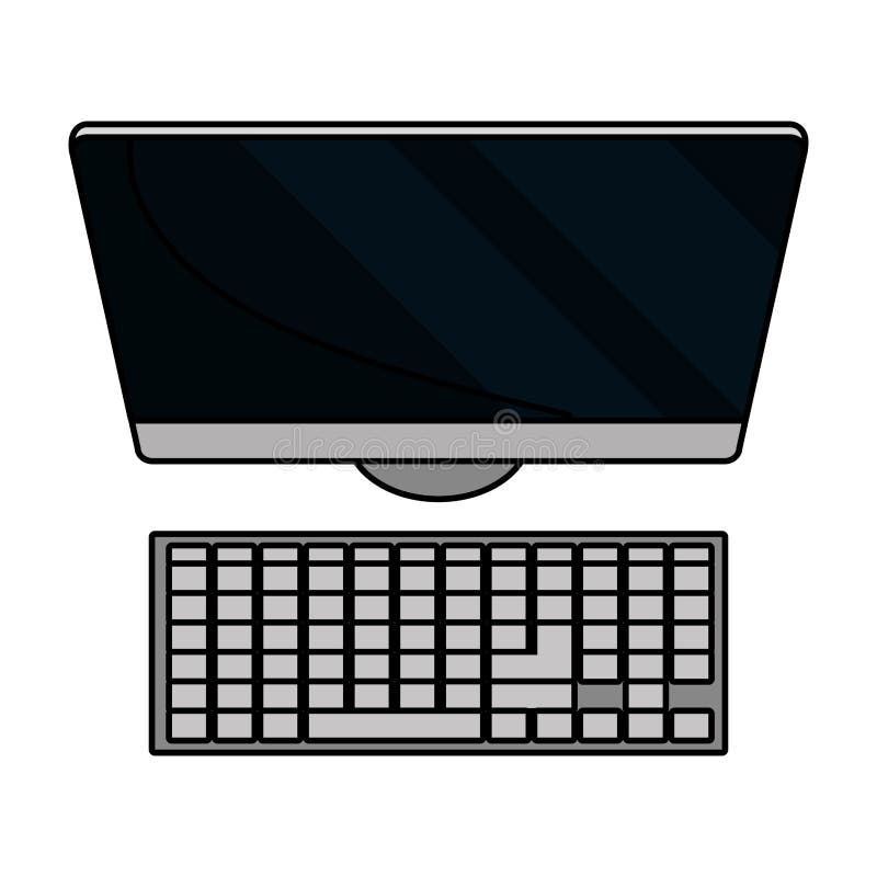 Technology device cartoon stock vector. Illustration of corporate ...